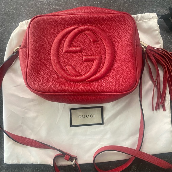 Gucci | Bags | Gucci Red Camera Bag | Poshmark